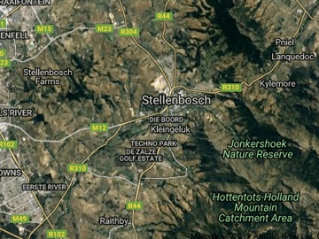 Area Information - Stellenbosch